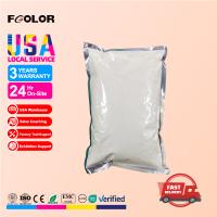 China FCOLOR Factory Price Adhesive White DTF Hot Melt Powder for T-shirt Heat Transfer Printing for sale