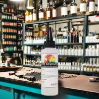 China FCOLOR 100ML DTF Ink Remover Liquid Solution for Removing Clothes Logo Film Printing Pattern Adhesive for DTF Ink for sale