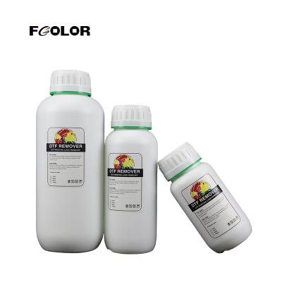 China DTF Cleaning Solution Remover Liquid For Heat Transfer Print Clothes Logo Glue for sale