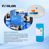 China 250ml 500ml 1000ml DTF Head Cleaner Liquid For Direct To Transfer Film Printing for sale