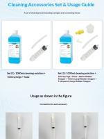 China Solvent Based Heat Transfer Cleaning Solution Strong Nozzle Unclogging Moisturizing Liquid Imported Small Blue for DTF Printer for sale