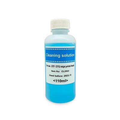 China DTF Printer Cleaning Solution  Safe Nozzle Cleaner for Epson XP600 / I3200 White Ink Maintenance Fluid for sale