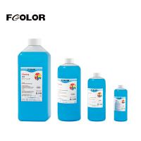 China USA Warehouse FCOLOR 1000ML Blue Strong DTF Head Cleaning Solution Liquid for DTF Ink for sale