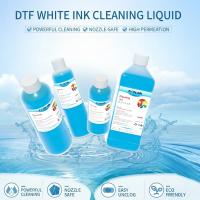 China 1000ml DTF Cleaning Solution for XP600 I3200 DX5 DX7 FREE SHIPPING USA for Epson L1800 L805 R3000 Printer for sale