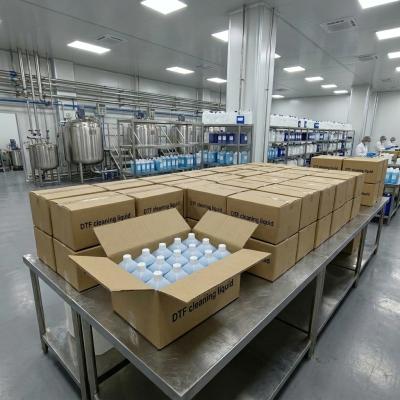 China 1000ml Capacity DTF Cleaning Solution Printhead Cleaner For XP600 I3200 4720 Tx800 Printer for sale