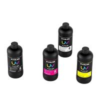 China Fcolor Super Flexible Soft UV Ink for Ricoh Gen5 Gen6 G5 G6 UV PRINTER INK for Silica Gel Printing for sale