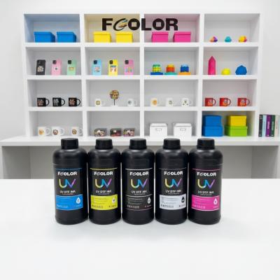 China Factory Direct UV DTF Ink 1000ml CMYK  White  Fast Dry No Clog High Adhesion A&B Film Printing for Tumbler, Glass, Phone Case for sale