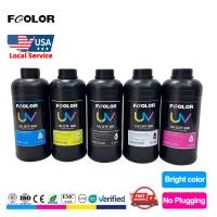 China DX5 DX7 I3200 TX800 XP600 4720 UV Inkjet Flatbed Printer Ink Varnish Curing Lamp Invisible UV Ink for Wood Glass All Plastic for sale