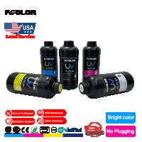 China FCOLOR Neutral UV DTF Ink for Epson I3200 Xp600 L805 L1800 Dx5 Dx7 R1390 R2000 P400 Printhead for sale