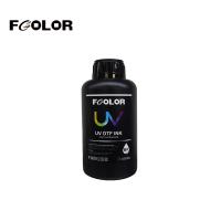 China FCOLOR 500ml Universal LED UV Curing Ink for Epson Ricoh Flatbed Printer Hard Soft Flexible UV Ink for DX5 DX7 I3200 XP600 for sale