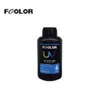 China FCOLOR 500ml Universal LED UV Curing Ink for Epson Ricoh Flatbed Printer Hard Soft Flexible UV Ink for DX5 DX7 I3200 XP600 for sale