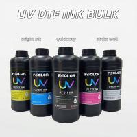China FCOLOR UV DTF Ink for Epson DX5 DX7 TX800 XP600 I1600 I3200 Printers Vivid Colors Strong Adhesion Sharp Print Quality for sale