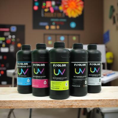 China Fcolor UV DTF Ink for Printing - High Adhesion on Curved/Flexible Surfaces - Best for Print Shops for sale