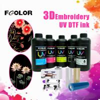 China Fcolor UV DTF Ink for Printing - High Adhesion on Curved/Flexible Surfaces - Best for Print Shops for sale