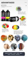 China FCOLOR 1000ml  UV DTF Transfer Film Ink for EPSON XP600 I3200 L1800 L805 TX800 DX5 DX7 DTF UV Printer Ink for sale
