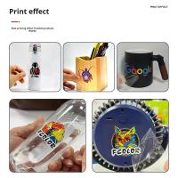 China FCOLOR Crystal Label UV for Metal Label Screen Printing UV Printer Compatible with for TX800 XP600 I1600 for sale