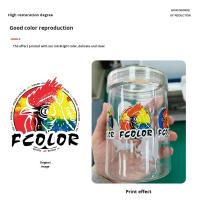 China FCOLOR Crystal Label UV for Metal Label Screen Printing UV Printer Compatible with for TX800 XP600 I1600 for sale