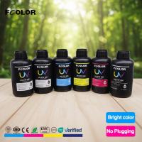 China Fcolor 500ML UV DTF Hot Stamping Transfer Print Varnish Gloss Foil Gold Stamping UV Ink for UV DTF Printing for sale