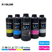 China Fcolor 500ML Gold Stamping Varnish UV DTF Gold Foil Varnish Ink for UV DTF Printer XP600 DX5 DX7 I3200 Printhead for sale