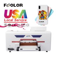 China 30cm Roll to Roll UV DTF Label Printer for xp600 dua head for sale