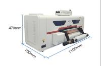 China 30cm Roll to Roll UV DTF Label Printer for xp600 dua head for sale