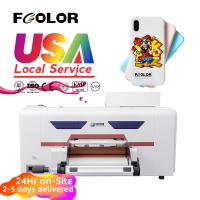 China New Automatic 42cm A2 UV DTF Printer Roll-to-Roll Transfer Uv Film Effect Sticker DTF Printer for sale