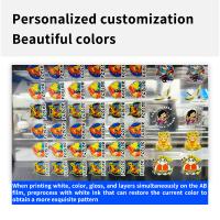 China New Automatic 42cm A2 UV DTF Printer Roll-to-Roll Transfer Uv Film Effect Sticker DTF Printer for sale