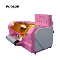 China Fcolor High Quality A3 300mm DX7 Print Head Dtf Ab Film Ink Sticker Labeling Printer Uv Dtf Crystal Label Printer for sale