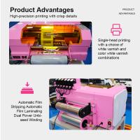 China 30CM Roll to Roll UV DTF Sticker Printing Machine A3 Mini UV DTF Printer with Laminator for Any Logo Transfer Sticker for sale