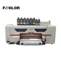 China FCOLOR New Materials Good Price 30cm 42cm A3 AB Film UV DTF Printing Film Logo Roll to Roll Uv Dtf Printer for Mugs Phone Case for sale