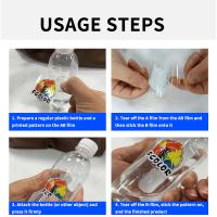 China FCOLOR New Materials Good Price 30cm 42cm A3 AB Film UV DTF Printing Film Logo Roll to Roll Uv Dtf Printer for Mugs Phone Case for sale