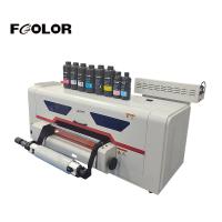 China FCOLOR New Materials Good Price 30cm 42cm A3 AB Film UV DTF Printing Film Logo Roll to Roll Uv Dtf Printer for Mugs Phone Case for sale