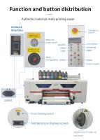 China Fcolor Printing 42cm A2 A3 All in 1 Mini Roll to Roll UV DTF Sticker Printer Machine with Laminator AB Film for sale