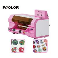 China Fcolor No MOQ 3D UV Embossed Label Printer New Raised Logo Printing Machine for Clothing Shoes Bags No Mold Fast Delivery for sale
