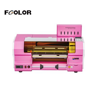China FCOLOR A3 UV DTF Printer Machine for 3D Puff TPU Stickers, Create Raised Embroidery Effect Labels on Textile for sale