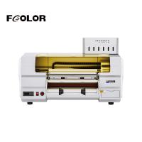 China FCOLOR A3 UV DTF Printer Machine for 3D Puff TPU Stickers, Create Raised Embroidery Effect Labels on Textile for sale
