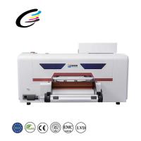 China Full Automatic Uv Dtf Printer Machine 42CM Multifunctional Laminating A2 Uv Dtf Printer with XP600 Head for sale