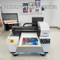 China FCOLOR Automatic A3 UV Flatbed Printer With 2 XP600 Print Heads For Multi Material for sale