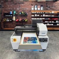 China FCOLOR Automatic A3 UV Flatbed Printer With 2 XP600 Print Heads For Multi Material for sale