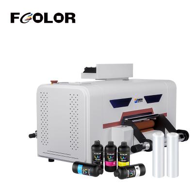 China High Speed DTF UV Printer All in One 3 TX800 Heads A3 A2 30cm Roll Film Printing Machine for sale