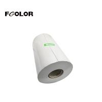 China FCOLOR AB Film Roll 30cm 60cm PET Heat Transfer Paper for UV DTF Printers Cold Label Sticker UV Transfer Film Printing Machine for sale
