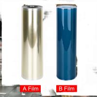 China UV DTF a B Transfer Film Roll High-Temperature AB PET Sticker Film for Textiles Digital Printing with Heat Transfer UV Printer for sale