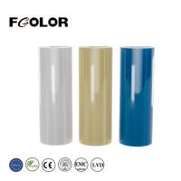 China FCOLOR High Adhesion 30CM UV DTF Transfer Film Roll to Roll Clear Print for DIY Sticker UV Film Making Work With All UV  Printer for sale