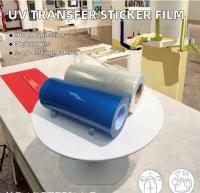 China A3 A4 A2 PET Material UV Transfer Sticker AB Film UV DTF Film Low Temperature Heat Transfer for sale
