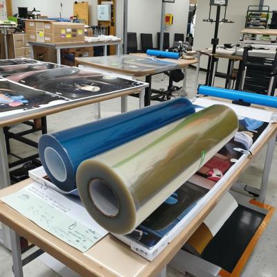 China FCOLOR 30CM PET Material UV Transfer Sticker AB Film UV DTF Film for sale