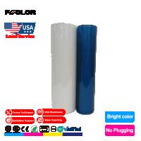 China Fcolor 60cm UV DTF AB Film Transfer Film Sheet Roll UV DTF Sticker for Glass Leather Plastic Wood Steel UV DTF AB Film for sale