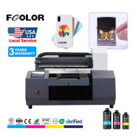 China DX7 Print Head Inkjet UV DTF Printer 33x60cm Flatbed Automatic for Card Sticker Printing for sale