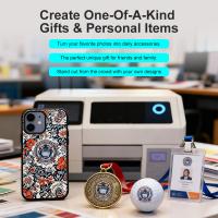 China FCOLOR AI Smart A5 XP600 UV Inkjet Flatbed Printer Mobile App Controlled for Small Id Card Phone Covers Badge Bottle UV Printer for sale