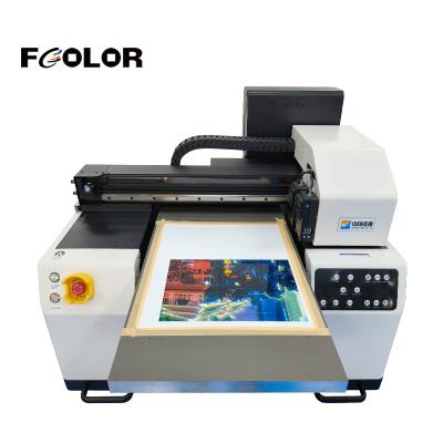 China FCOLOR Industry China Wholesale Price A3 Uv Small Flatbed Printer High Accuracy 32cm*45cm UV Printer 6090 for Custom Phone Case for sale