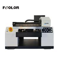 China FCOLOR Industry China Wholesale Price A3 Uv Small Flatbed Printer High Accuracy 32cm*45cm UV Printer 6090 for Custom Phone Case for sale